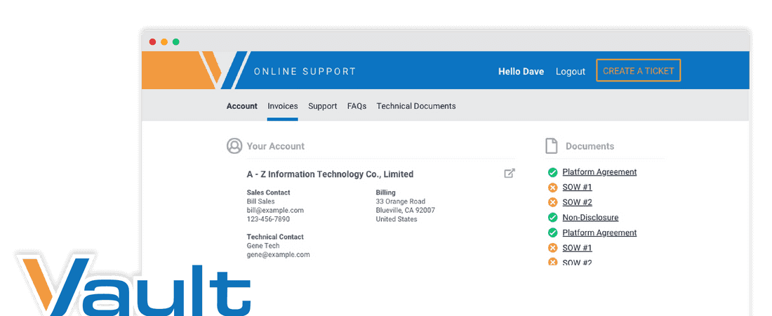 Vault | 729 Solutions